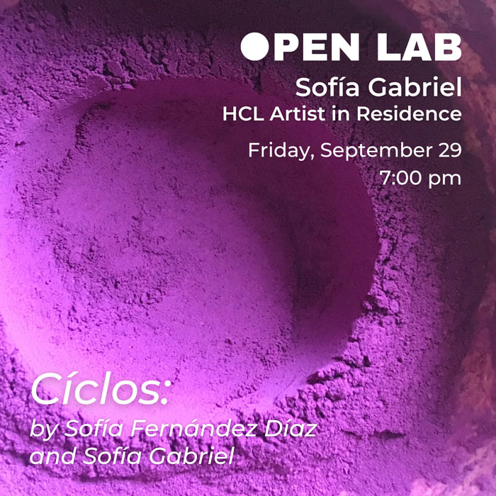 Open Lab: Sofía Gabriel "Cíclos" - The Visualist